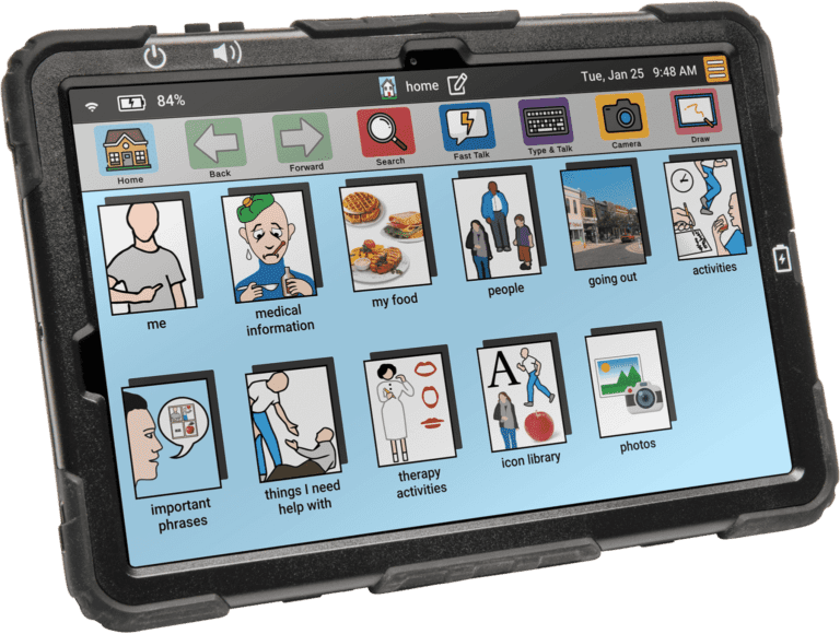 TouchTalk™ Plus AAC Device by Lingraphica | California Connect