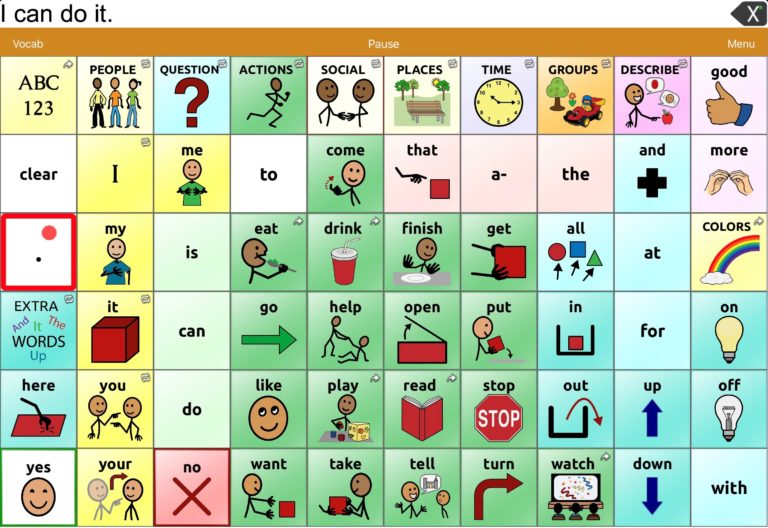 iPad with TouchChat® HD - AAC app by PRC-Saltillo | California Connect